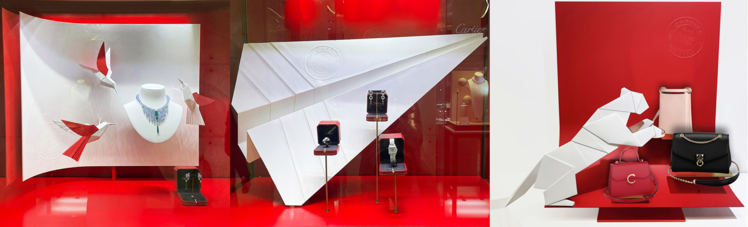 2024 – VITRINE – VITRINES CELEBRATION ANIMATION CARTIER – SHOP! Awards 2027
